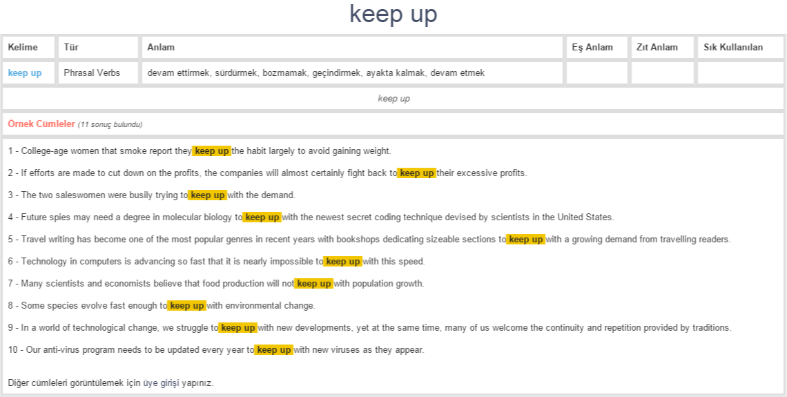 Keep Up Ne Demek Anlam Nedir YDS Y KD L NG L ZCE T RK E keep-up-ne-demek-anlam-nedir-yds-y-kd-l-ng-l-zce-t-rk-e