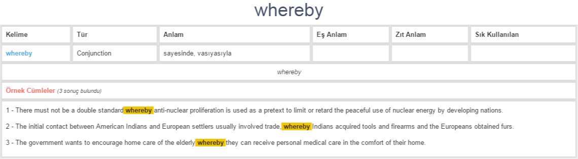 whereby ne demek, anlamı nedir | YDS - YÖKDİL İNGİLİZCE-TÜRKÇE ...