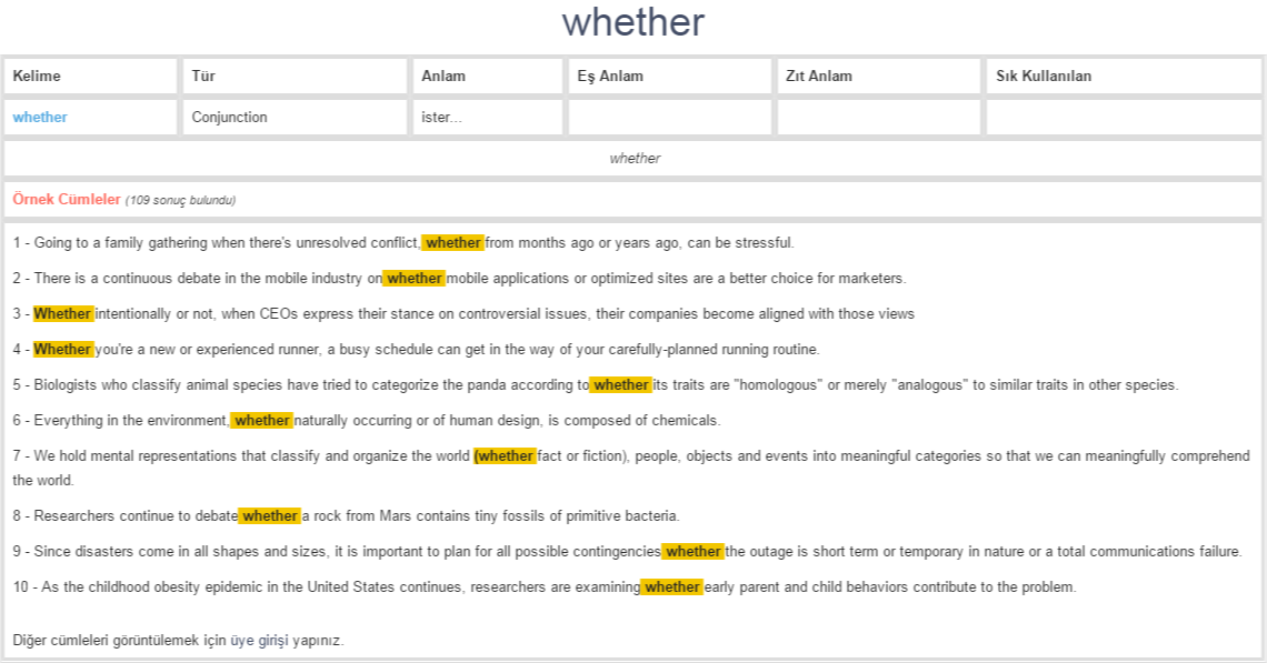 whether ne demek, anlamı nedir | YDS - YÖKDİL İNGİLİZCE-TÜRKÇE ...